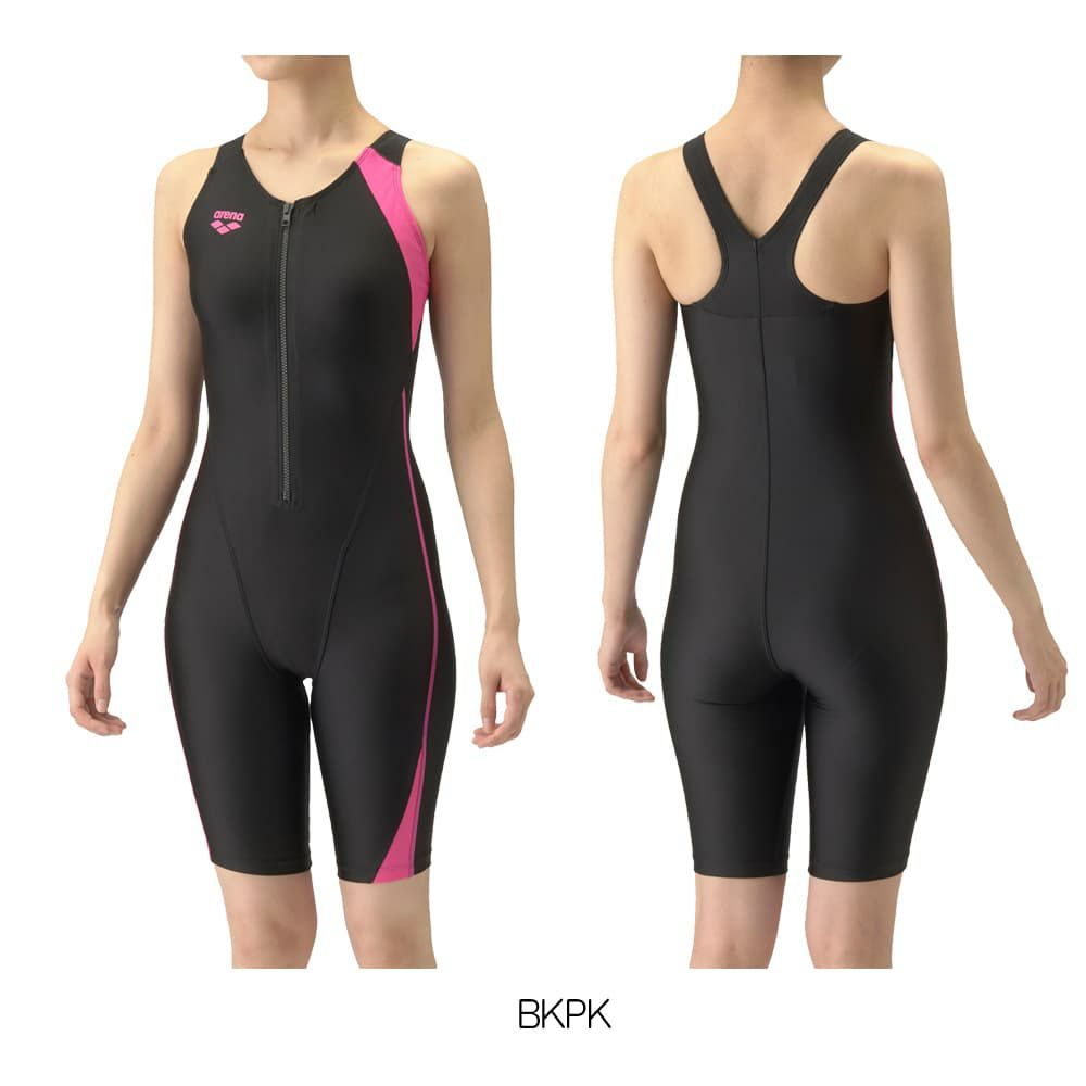 アリーナ ARENA フィットネス水着 レディース スパッツ Yバック・ハーフレッグ パッド付き AQUA EXA ダブルエステルWR LAR ...